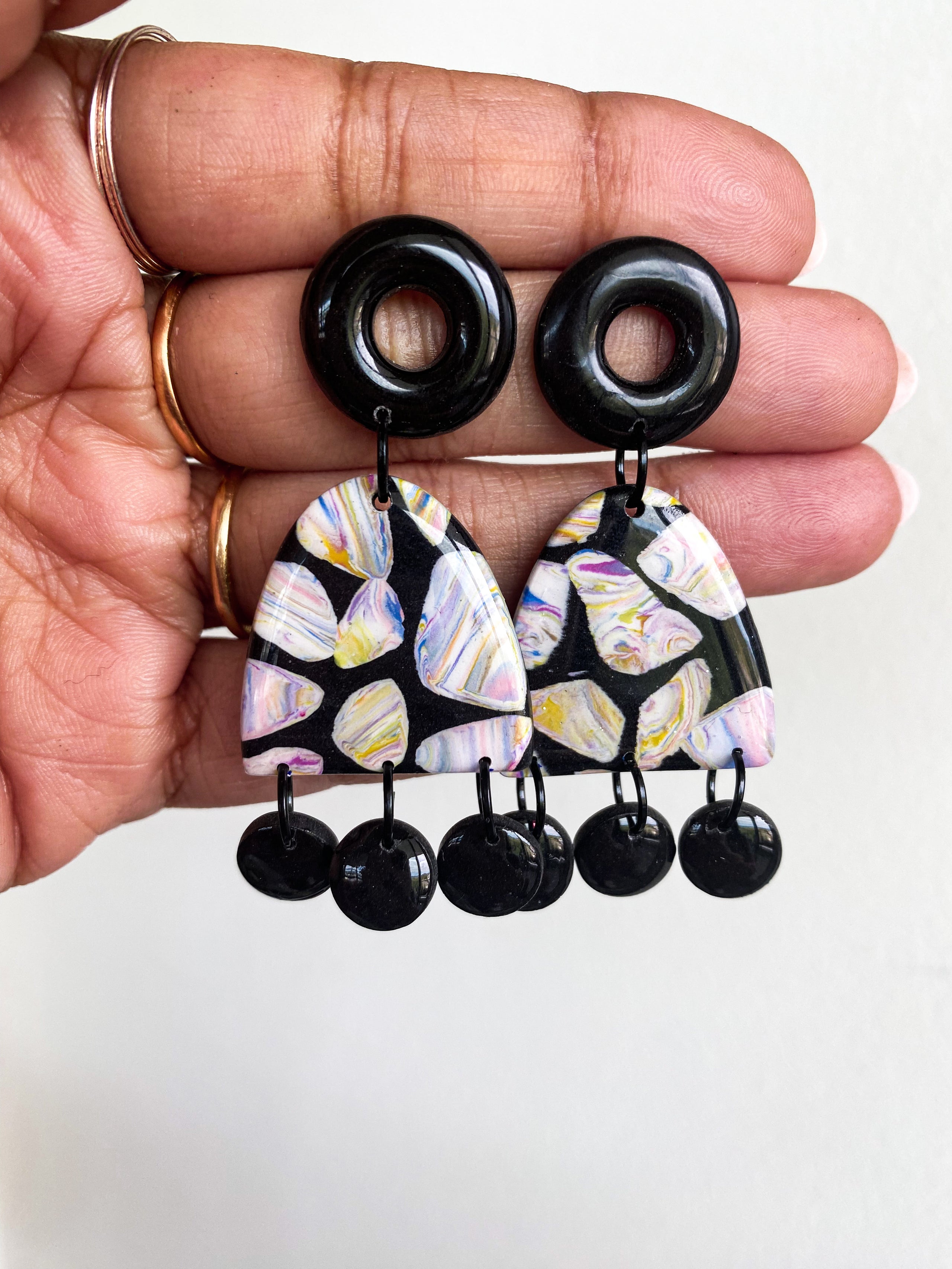 Handmade Polymerclay Earrings | Maya Aurum Atelier